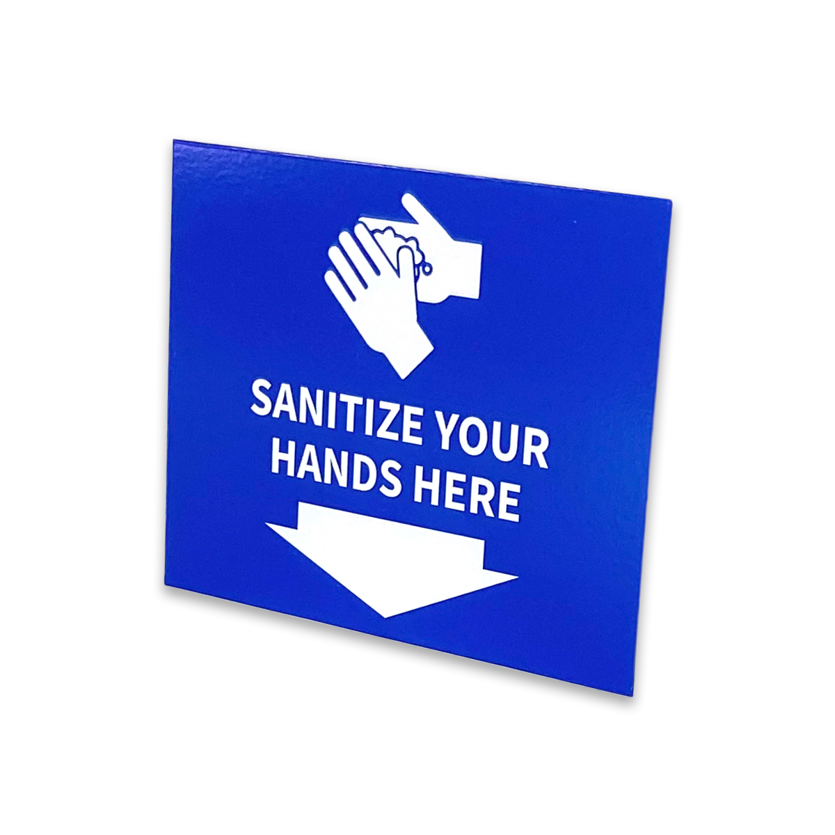 Sanitiser Sign – DB Orthodontics Limited
